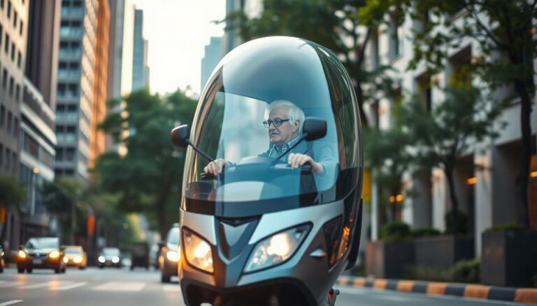 Enclosed Mobility Scooter: Safe and Comfortable Ride